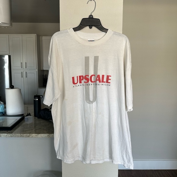 Vintage | Shirts | Vintage 99s Upscale New York Atlanta Milan Black Beauty Tee | Poshmark